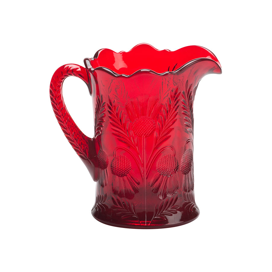 Mosser Glass Inverted Thistle Pitcher - 2Modern