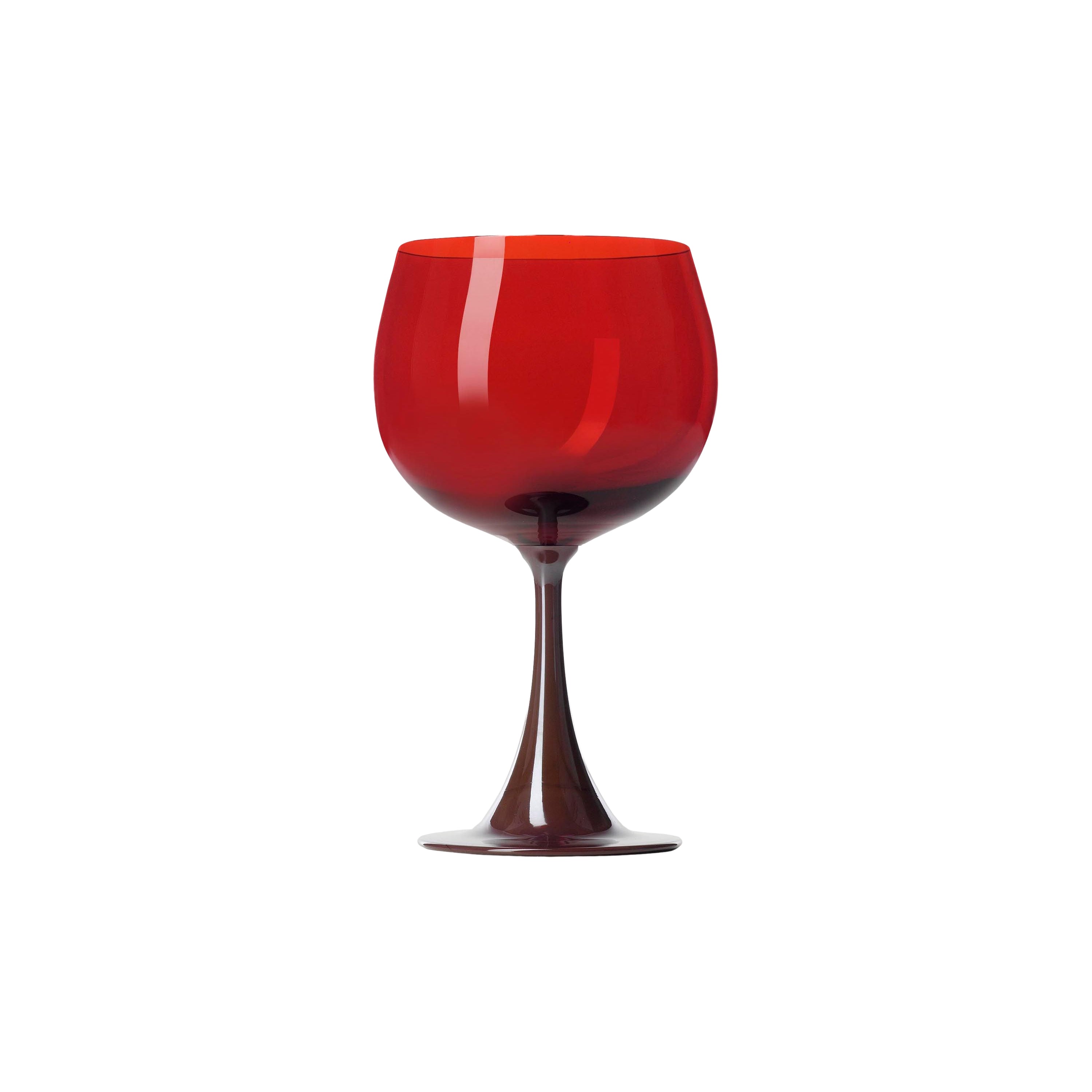 Nason Moretti Burlesque Burgundy Glass - 2Modern