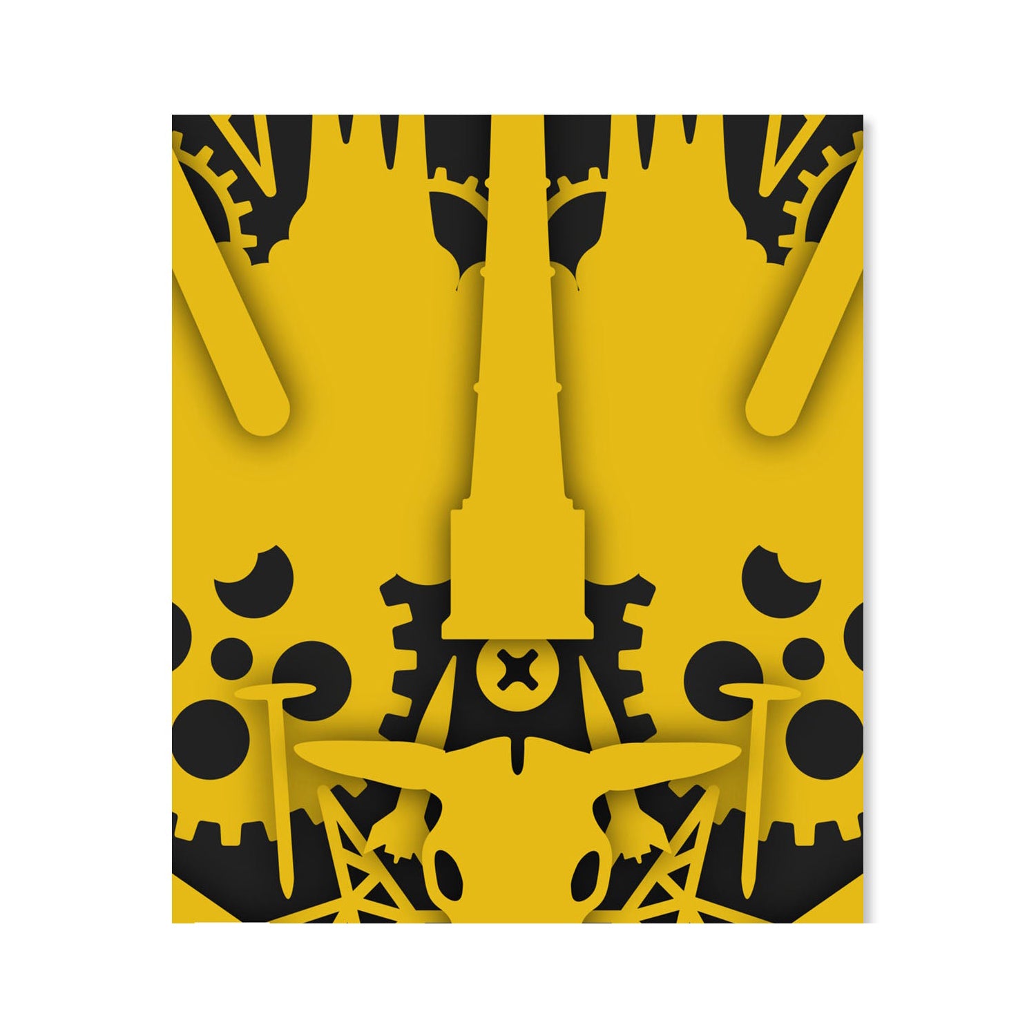 NLXL Robber Baron Wallpaper Sample Swatch - 2Modern