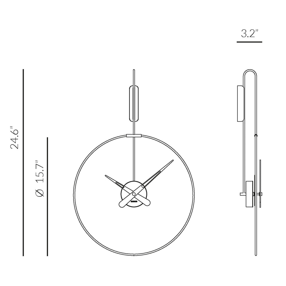 Nomon Micro Daro Clock - 2Modern