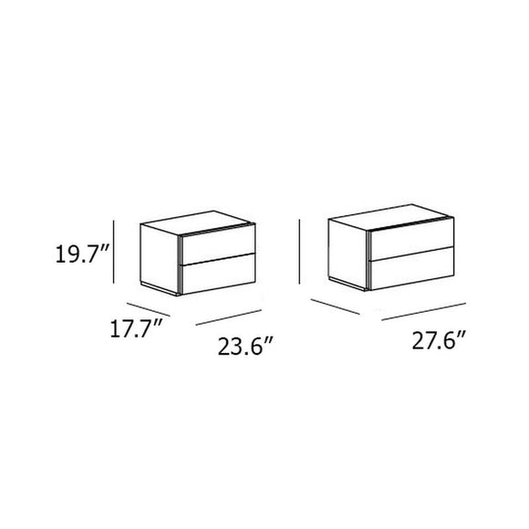 Pianca People 3-Drawer Dresser - 2Modern
