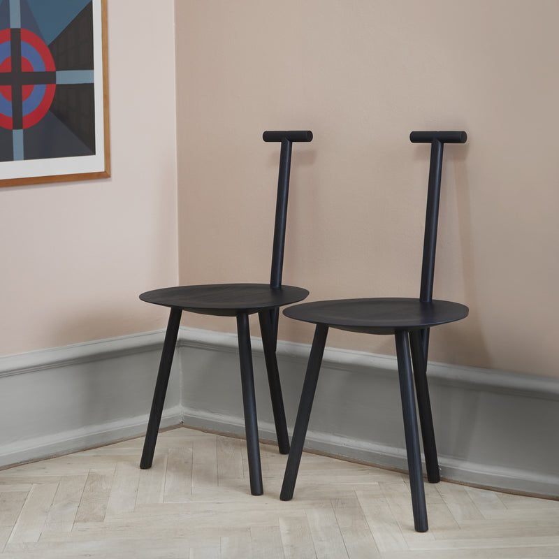 PLEASE WAIT to be SEATED Spade Dining Chair (Set of 2) - 2Modern