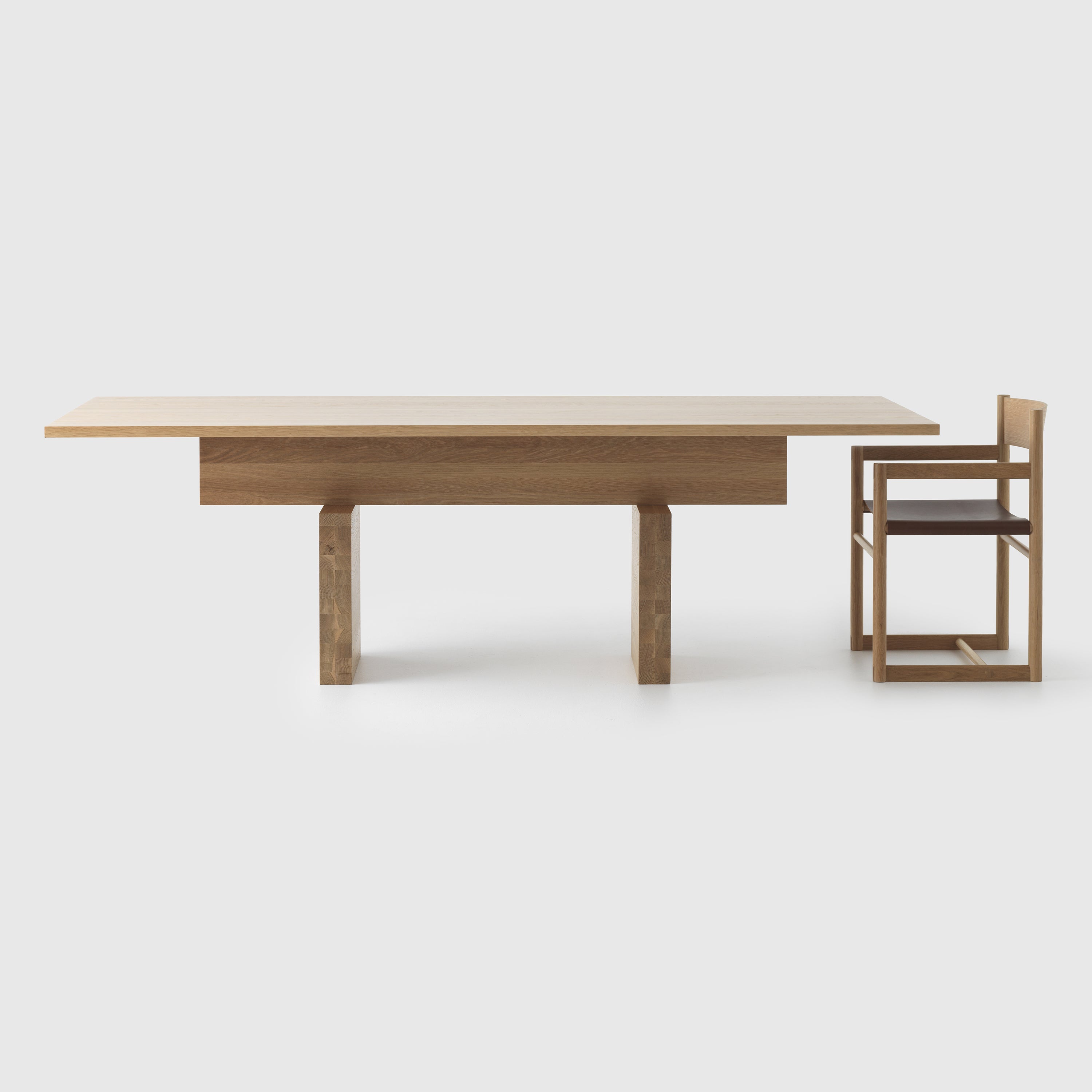 Resident Plane Rectangle Dining Table - 2Modern