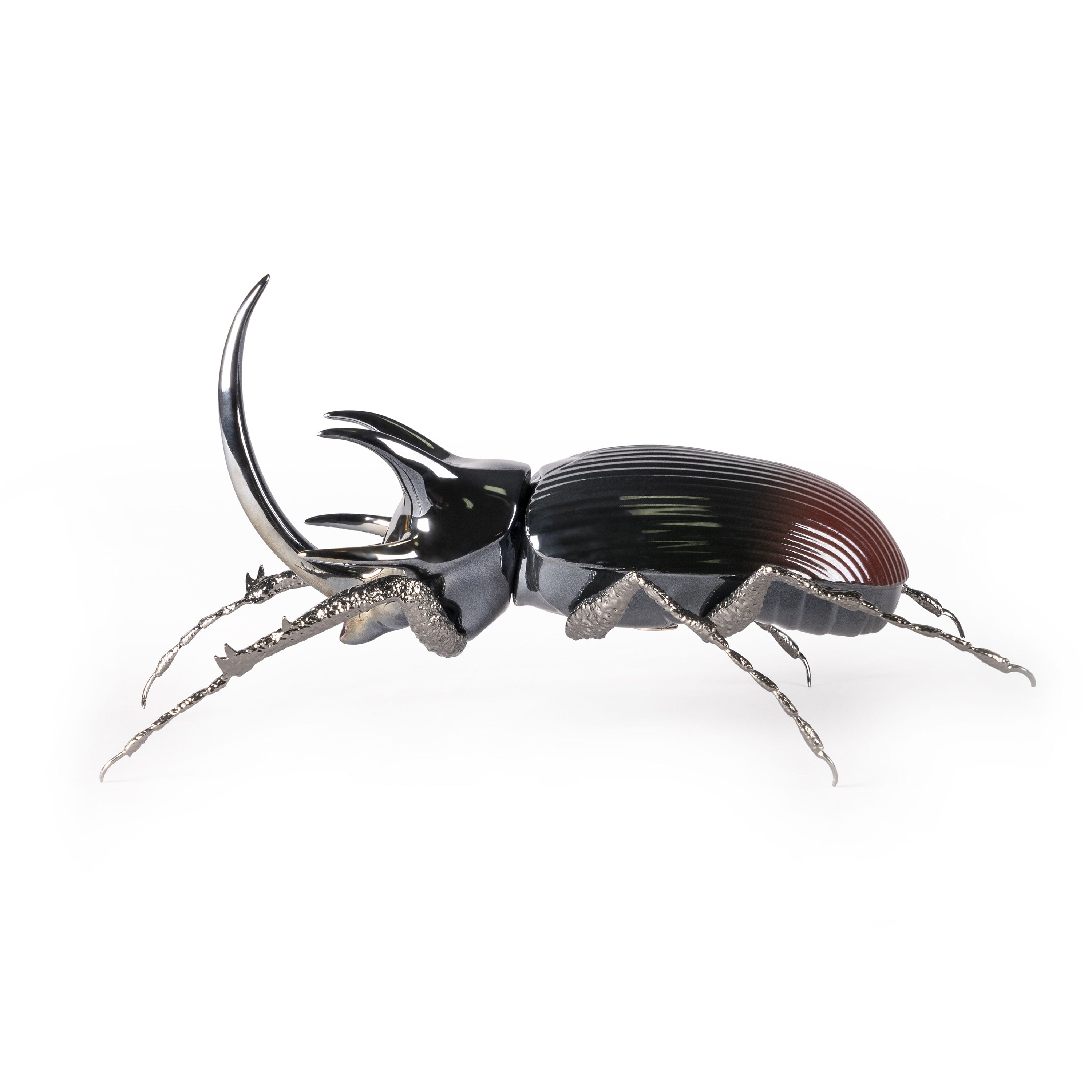 Lladro Rhinoceros Beetle Figurine - 2Modern