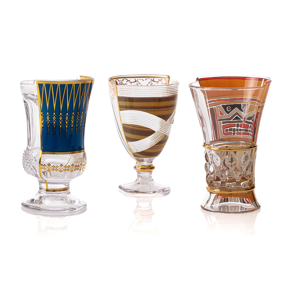 Seletti Hybrid Pannotia Cocktail Glass (Set of 3) - 2Modern