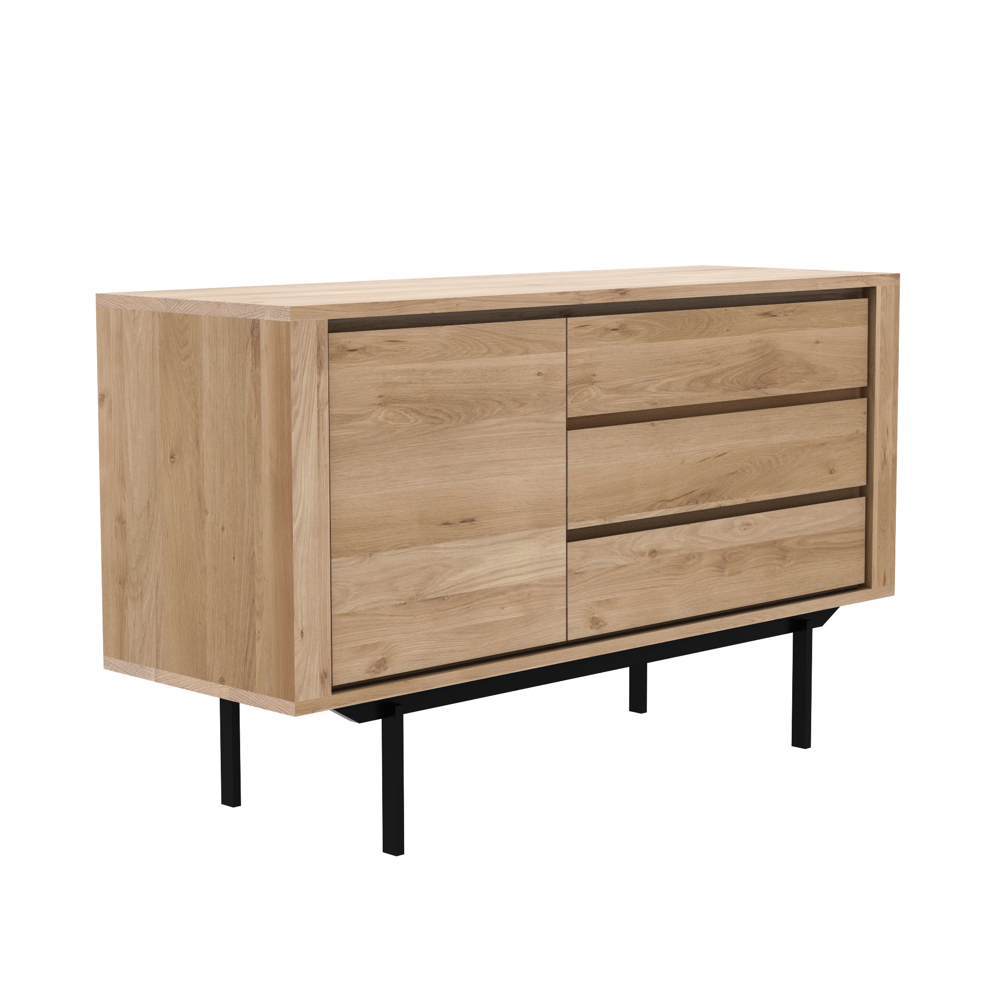 Ethnicraft Shadow 1-Door 3-Drawer Sideboard - 2Modern