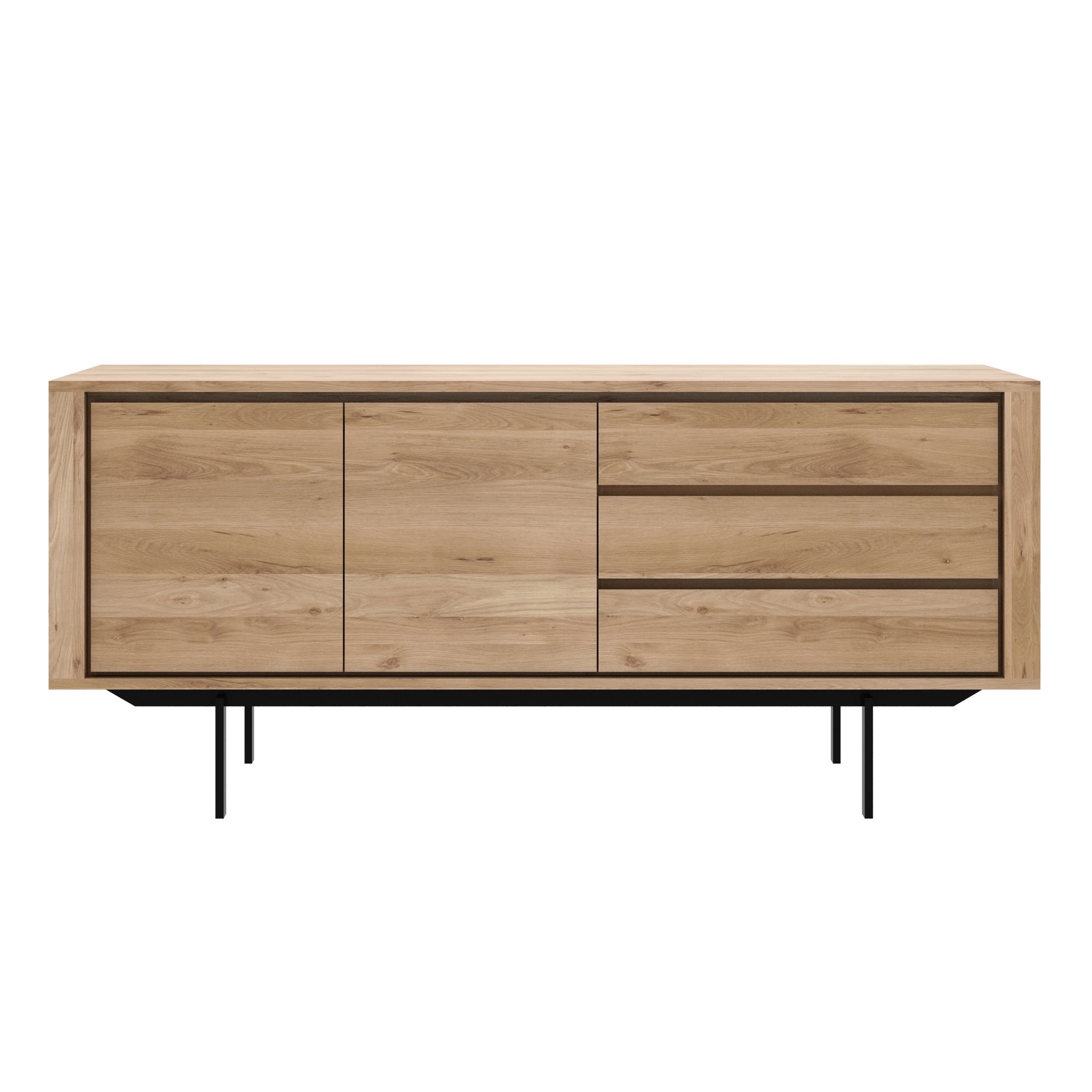 Ethnicraft Shadow 2-Door 3-Drawer Sideboard - 2Modern