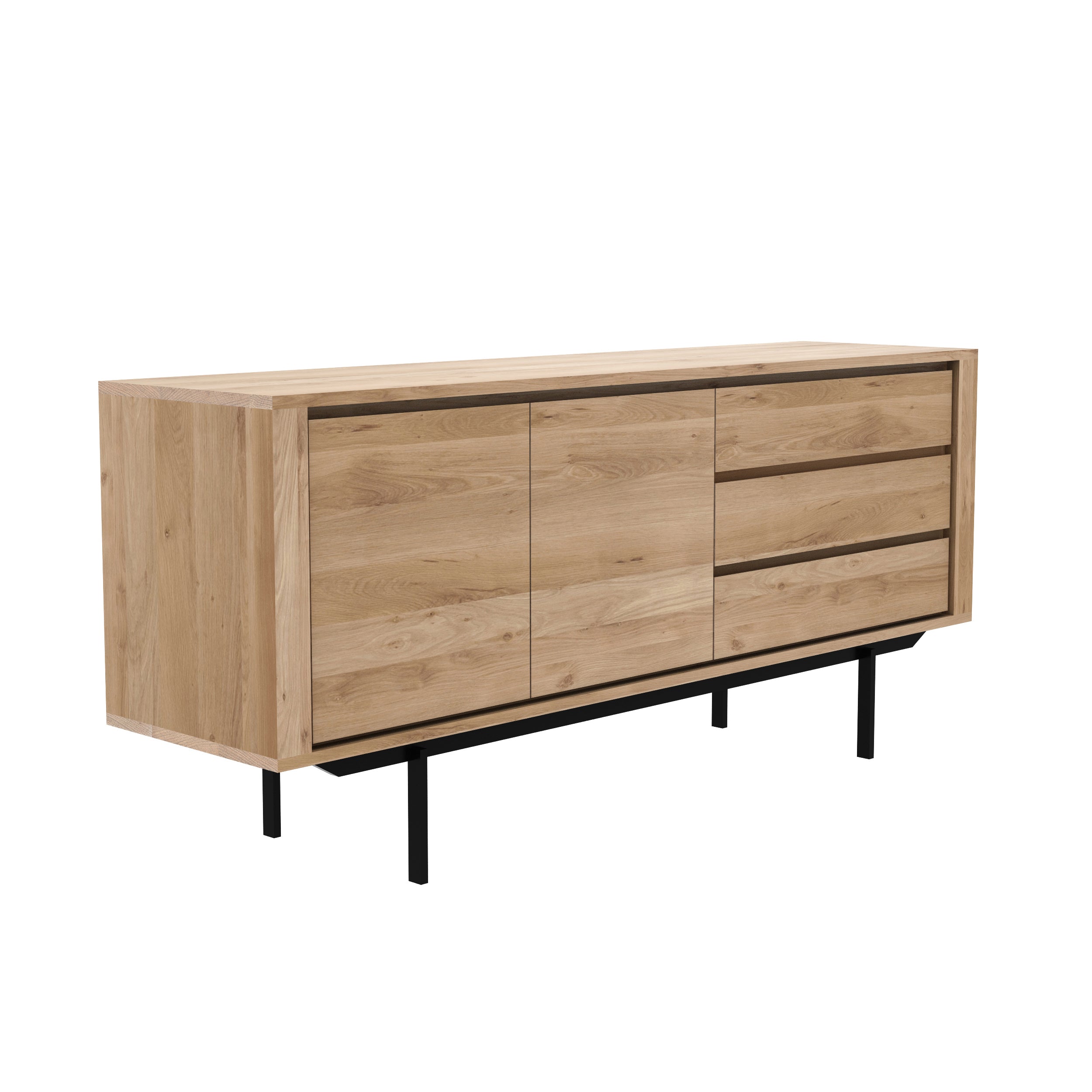 Ethnicraft Shadow 2-Door 3-Drawer Sideboard - 2Modern