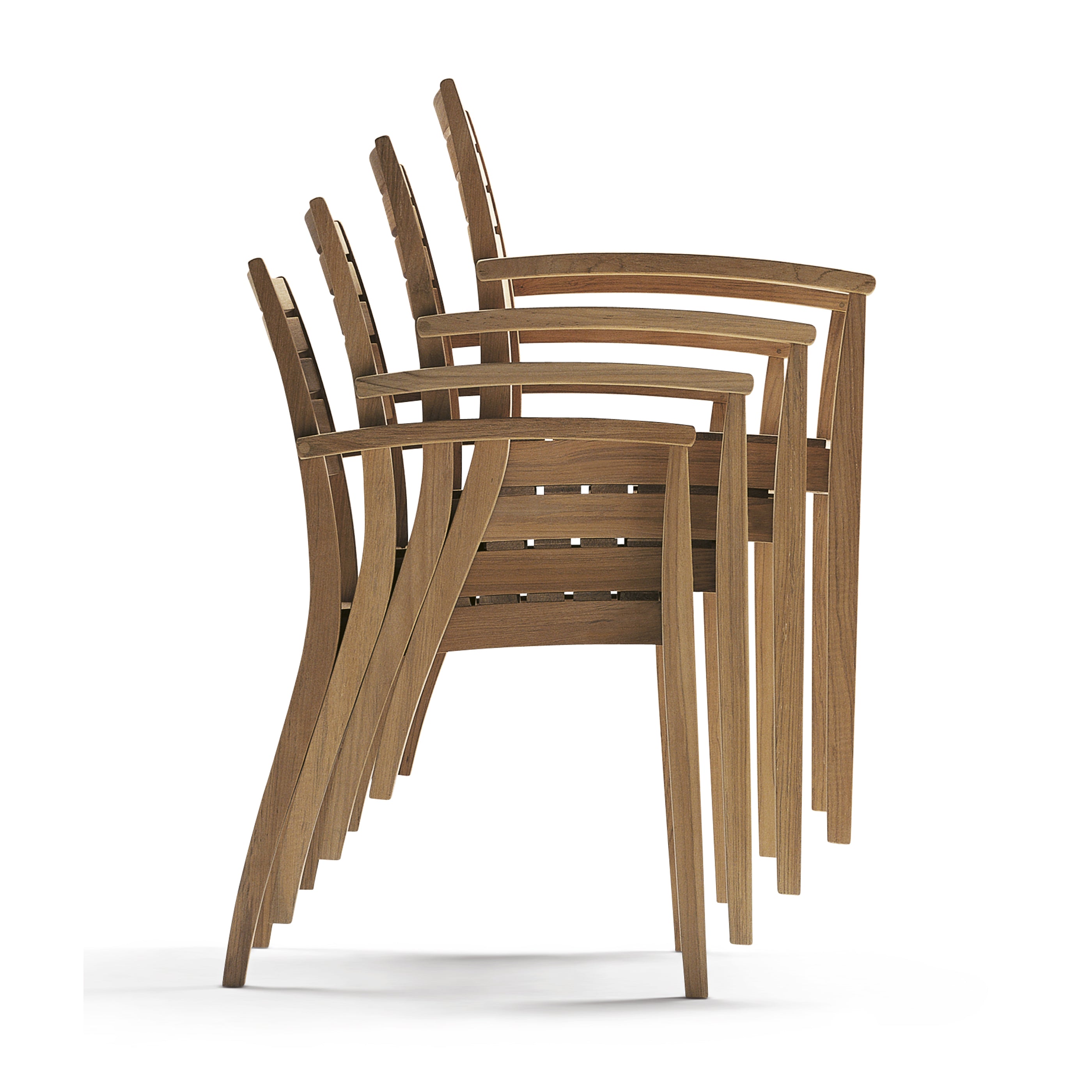 Fritz Hansen Ballare Stackable Chair - 2Modern