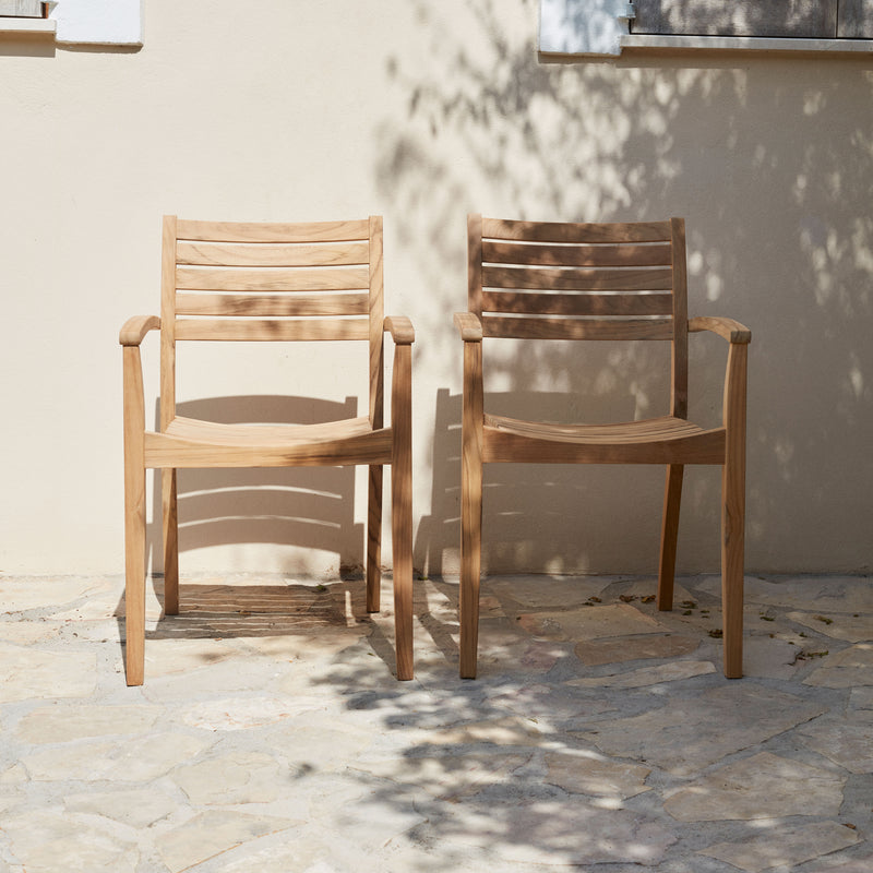 Fritz Hansen Ballare Stackable Outdoor Chair - 2Modern