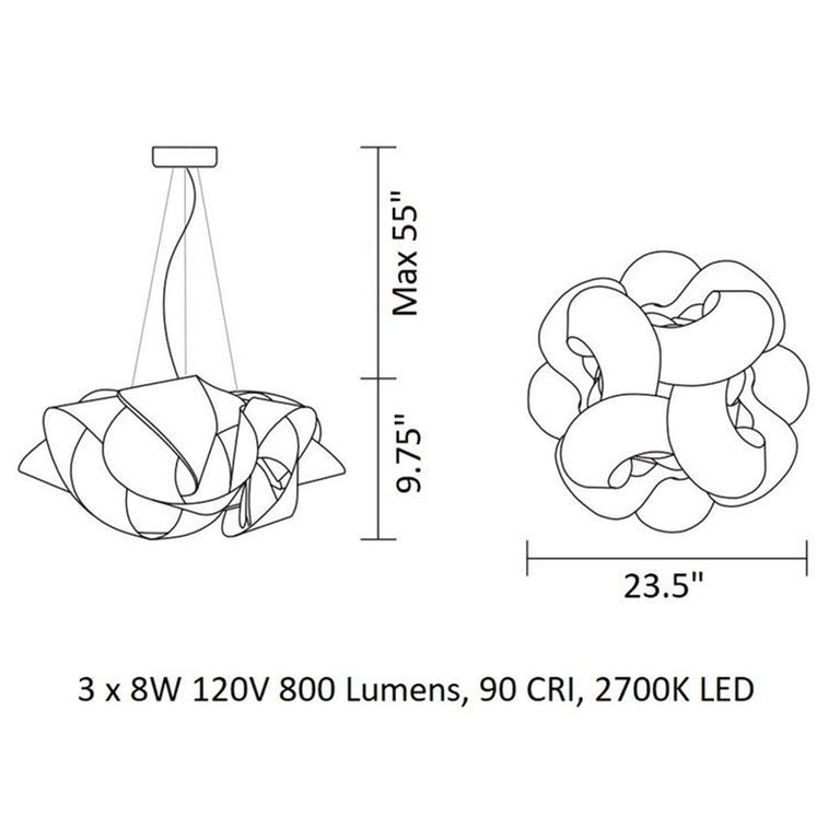 SLAMP Fabula Pendant Light - 2Modern