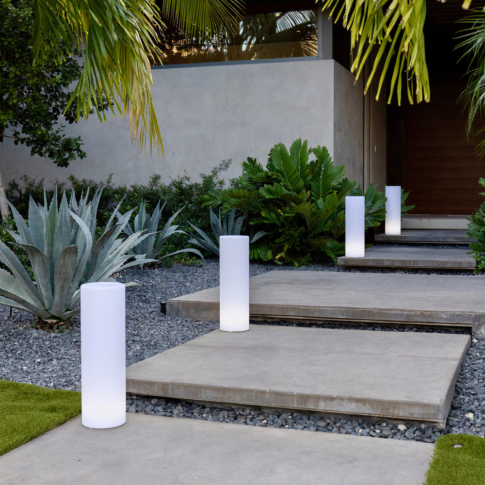 Smart and Green Tower Outdoor Bluetooth LED Floor Lamp - 2Modern