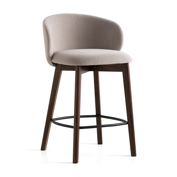 Connubia Tuka Wood Counter Stool - 2Modern