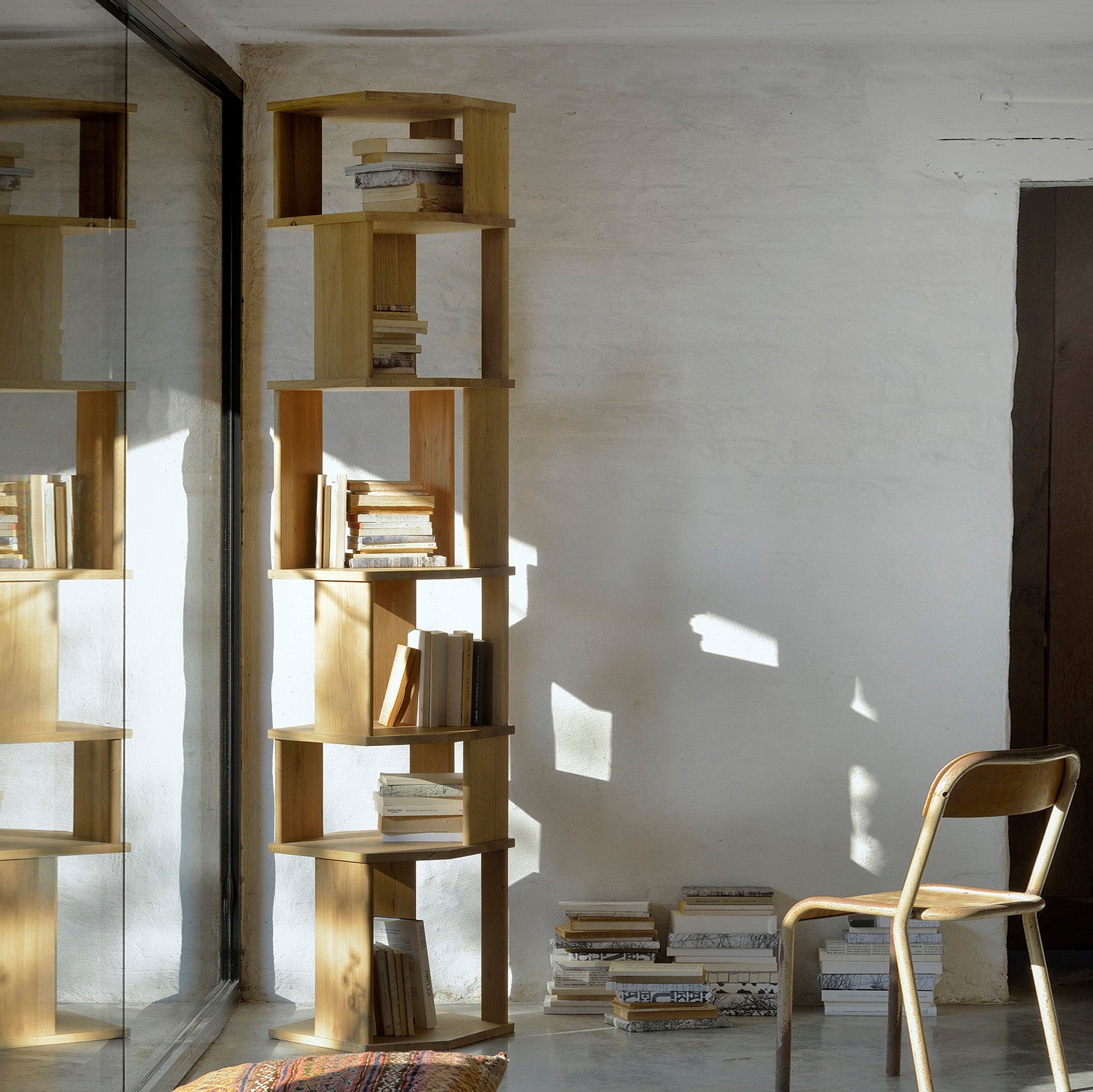 Ethnicraft Stairs Column Book Shelf - 2Modern