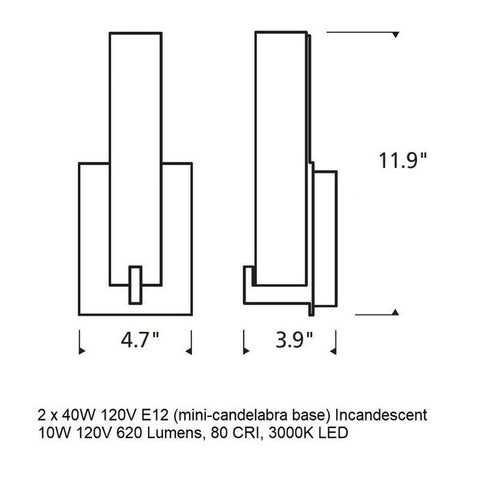 Visual Comfort & Co Cosmo Wall Light - 2Modern