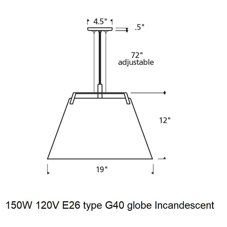 Visual Comfort & Co Devin Pendant Light - 2Modern