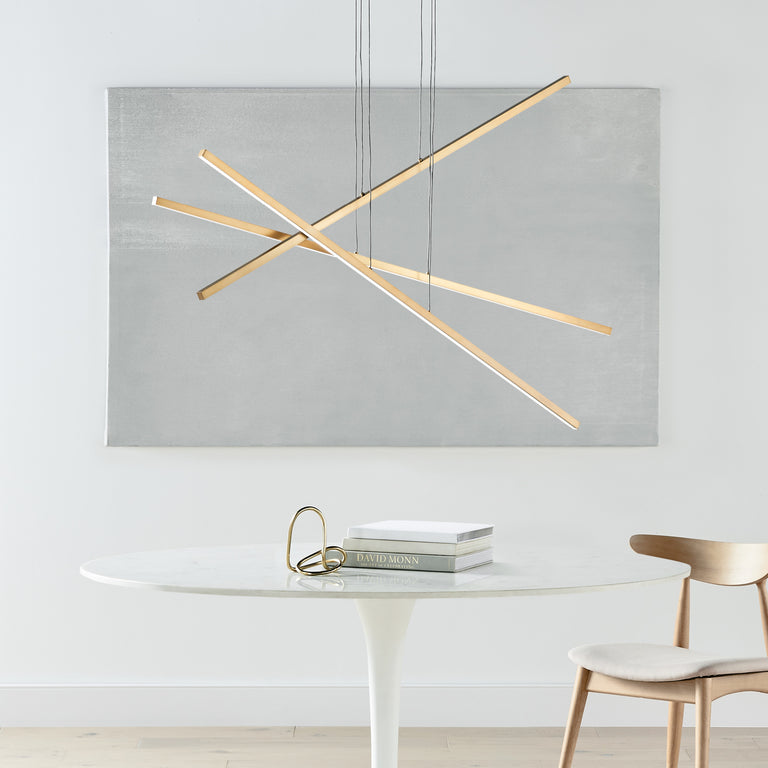 Visual Comfort & Co Essence Trio Linear Pendant Light - 2Modern
