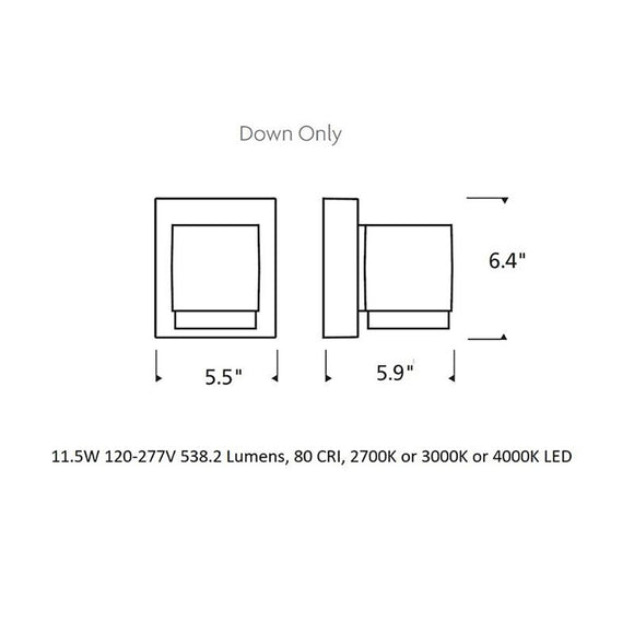 Visual Comfort & Co Sean Lavin Voto Small Outdoor Wall Light - 2Modern