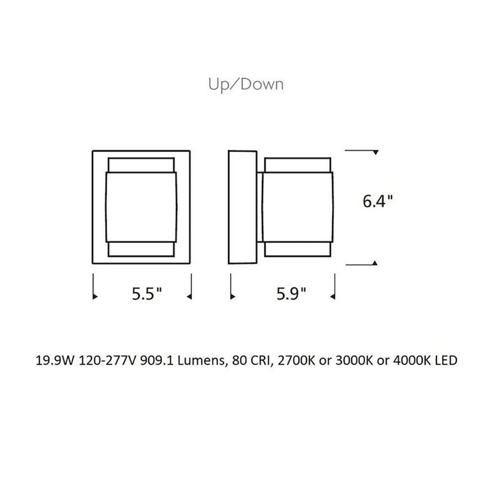 Visual Comfort & Co Sean Lavin Voto Small Outdoor Wall Light - 2Modern