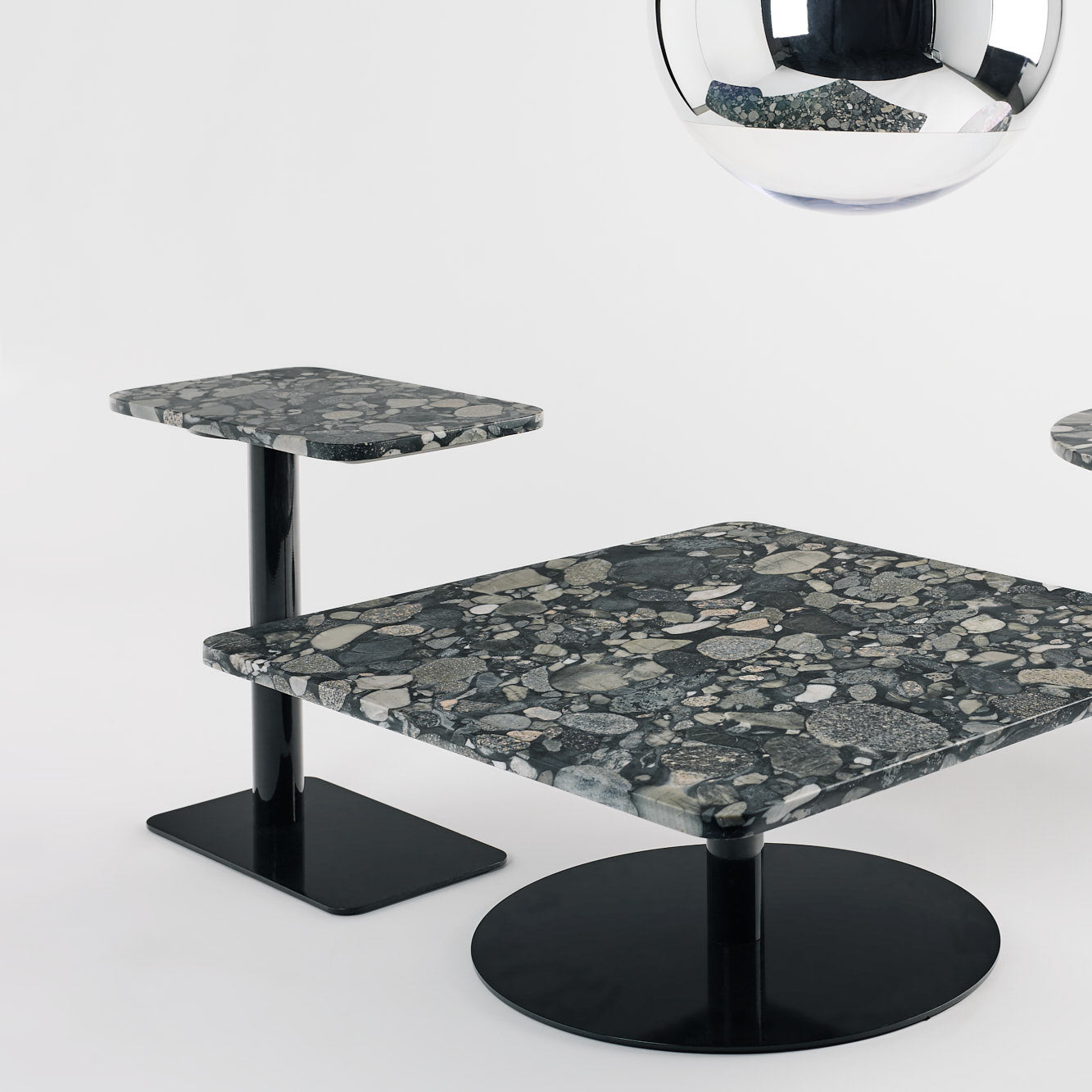 Tom Dixon Stone Rectangle Side Table - 2Modern