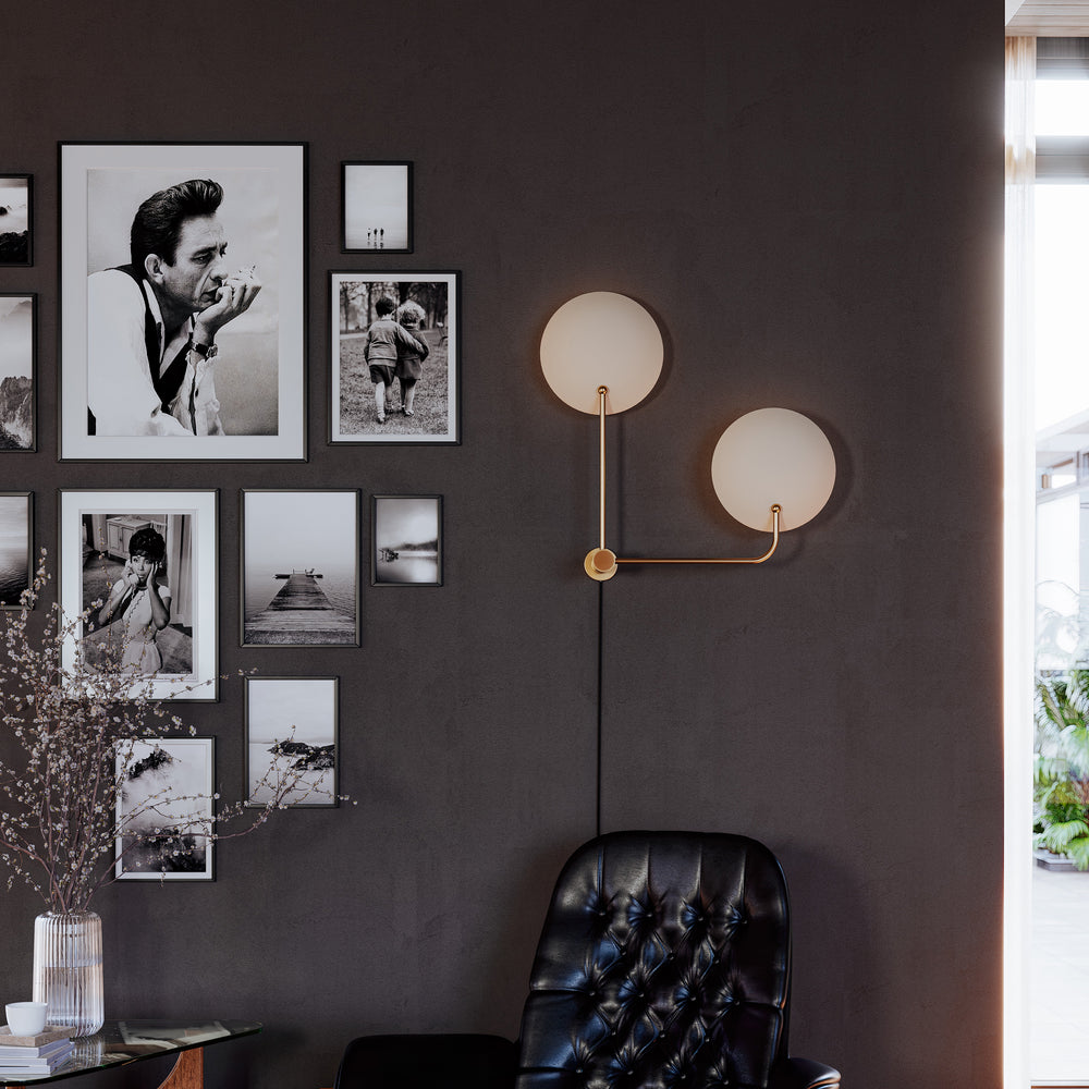 Troy Lighting Leif Plug-In Wall Sconce - 2Modern