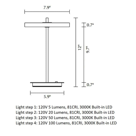 UMAGE Asteria Move Portable Table Lamp - 2Modern