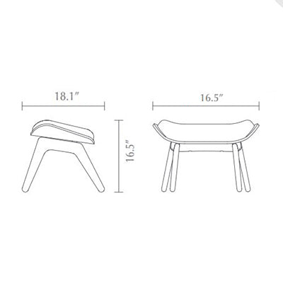 UMAGE The Reader Ottoman - 2Modern