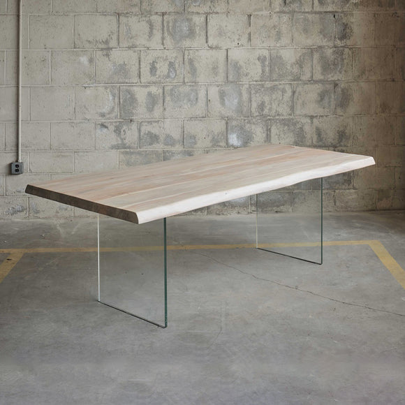 Urbia Brooks Dining Table - Glass Base - 2Modern