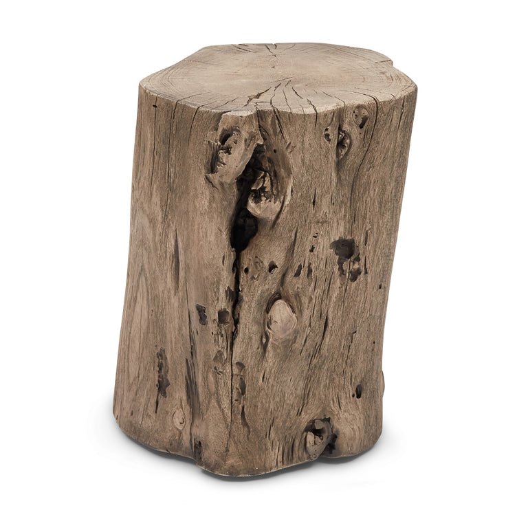 Urbia Solid Wood Stump Stool - 2Modern