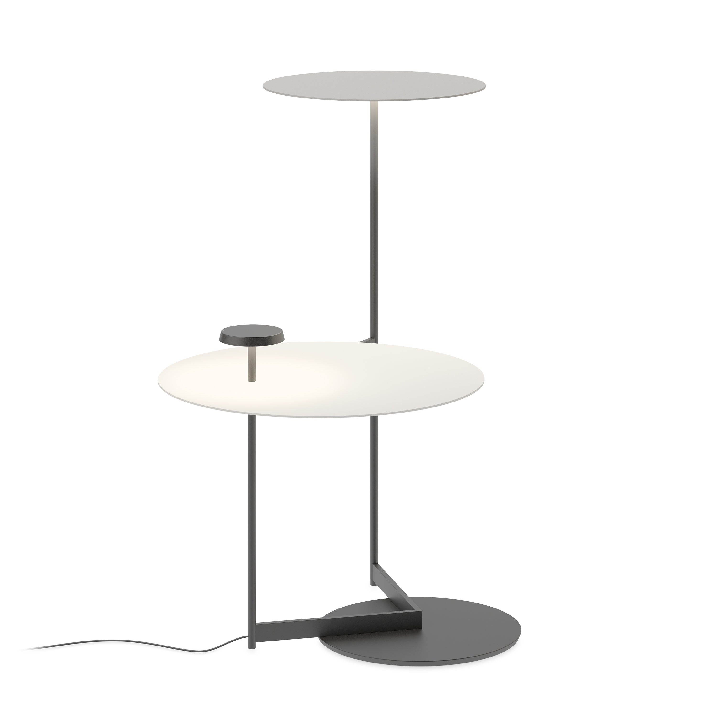 VIBIA Flat Side Table / Double Floor Lamp - 2Modern