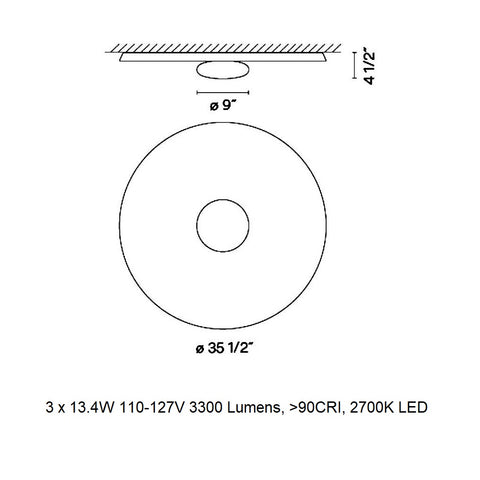 VIBIA Ceiling Lights - 2Modern