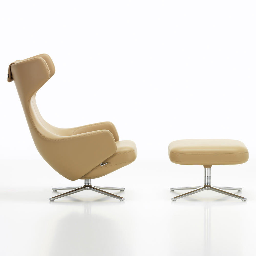 Vitra Grand Repos Lounge Chair and Ottoman - 2Modern