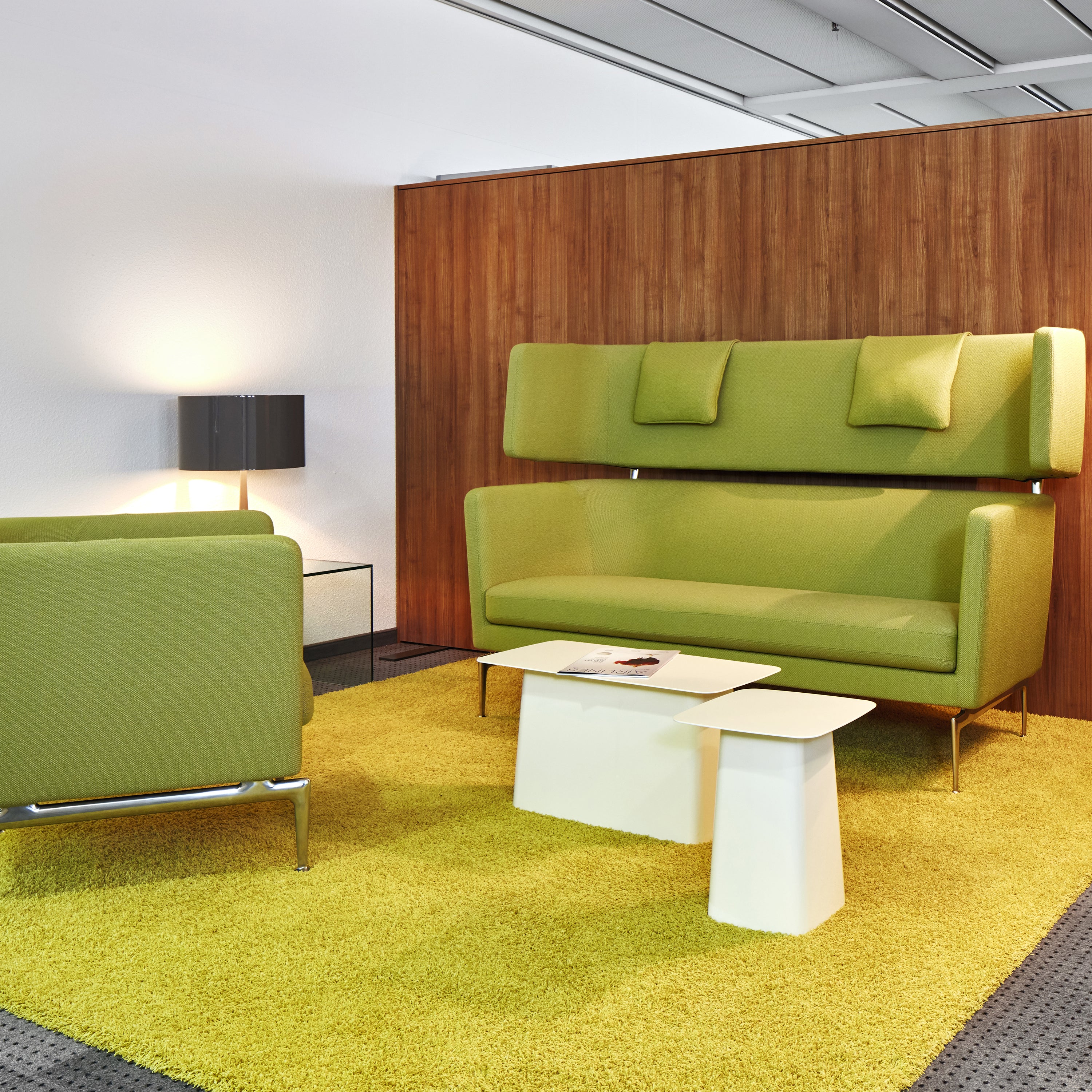 Vitra Metal Rectangular Side Table - 2Modern