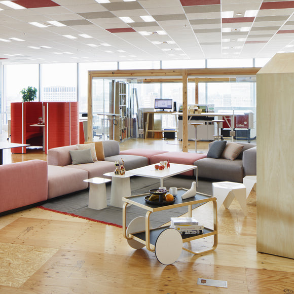 Vitra Metal Square Side Table - 2Modern