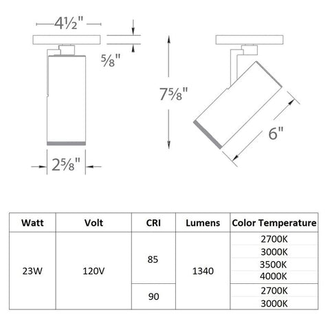 Modern Adjustable Spotlights - 2Modern