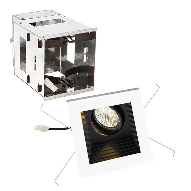 WAC Lighting Mini Multiple Spots One Light Recessed Trim and Housing ...