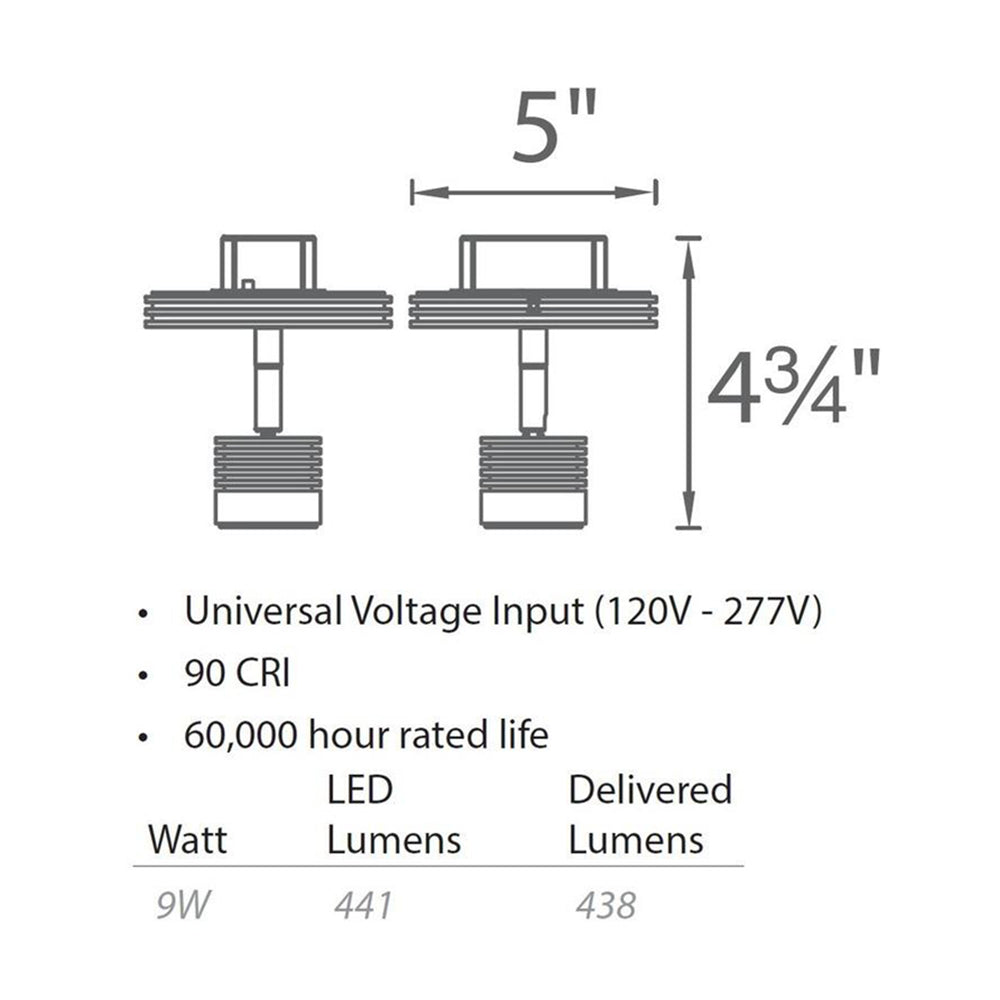 WAC Lighting Vector LED Monopoint - 2Modern